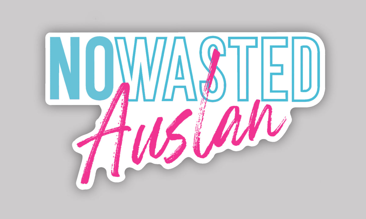 Retro NWA Sticker – No Wasted Auslan